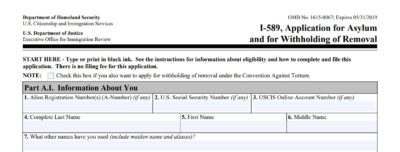 How to Prove Your Claim of Persecution in an Asylum Application