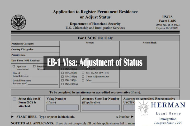 EB-1 Visa: Adjustment of Status | Herman Legal Group