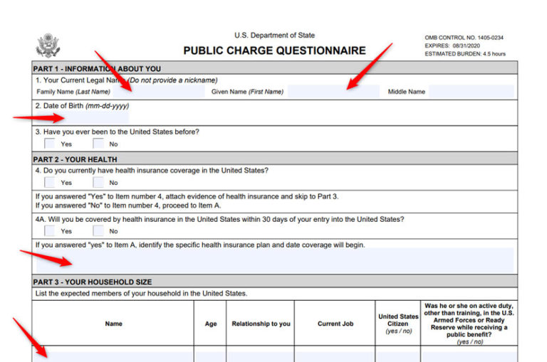 Green Card Applications Filed Outside the US: New Public Charge Rules