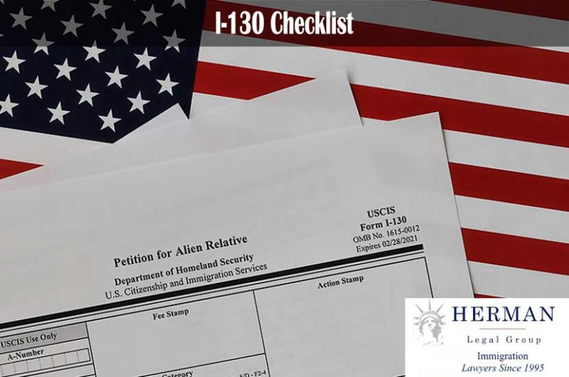 I-130 checklist | Herman Legal Group