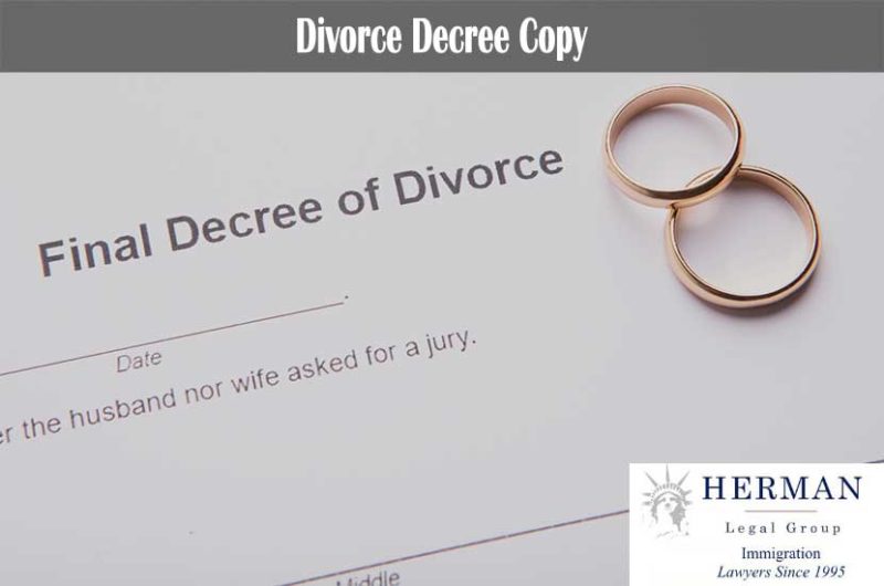 Divorce Decree Copy | Herman Legal Group