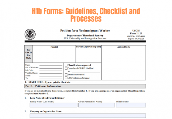 H1b Forms: Guidelines, Checklist and Processes - Herman Legal Group